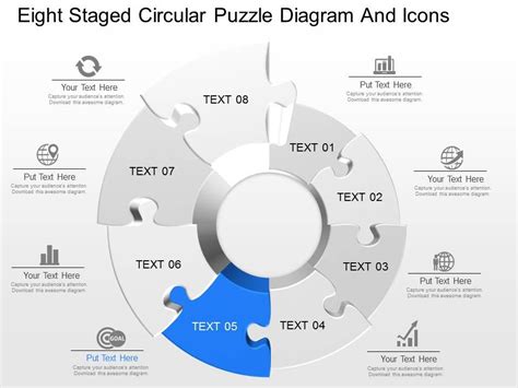 Top Components Circular Puzzle Process PowerPoint Presentation Templates In
