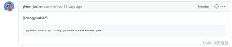 Yolov5 Transformer Github Issue涉及问题c3tr Nan Csdn博客