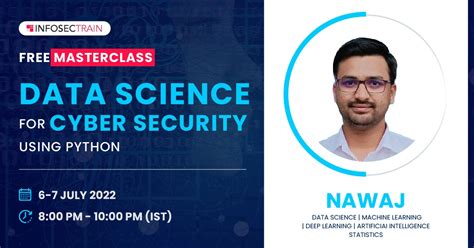 Live Event With InfosecTrain Data Science For Cyber Security Using Python