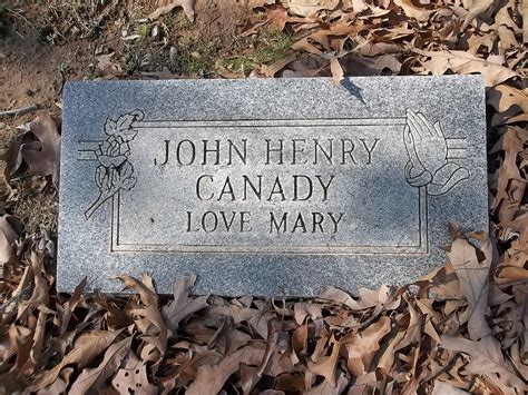 John Henry Canady 1878 1957 Find A Grave Memorial