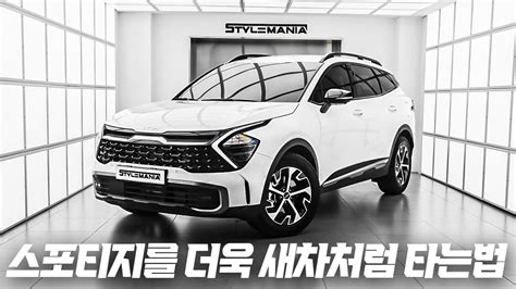 기아 스포티지 Nq5에 할 수 있는 시공들 스포츠 패키지 빠진 신차패키지 Youtube