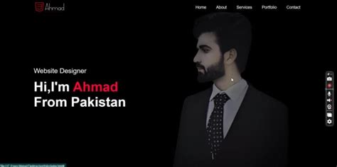 Do Frontend Web Development In Html Css Javascript By Ahmadali08 Fiverr