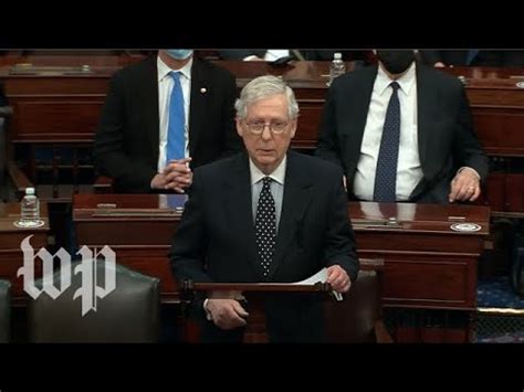 Watch Mitch Mcconnells Full Speech On Counting The Electoral College