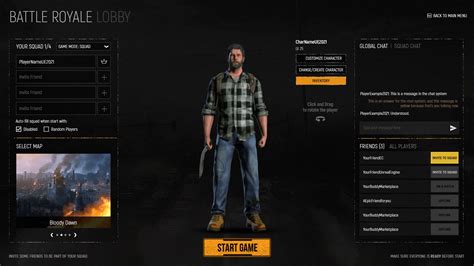 Editable Survival Horror Ui Elements Bundle Png Psd In 2d Assets