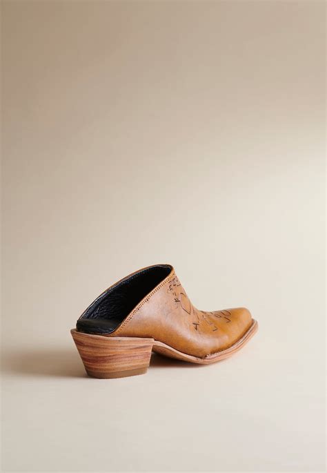 Tree Of Life Doodle Mule Brother Vellies