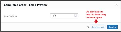 Email Previewer Preview Woocommerce Email Send Test Email