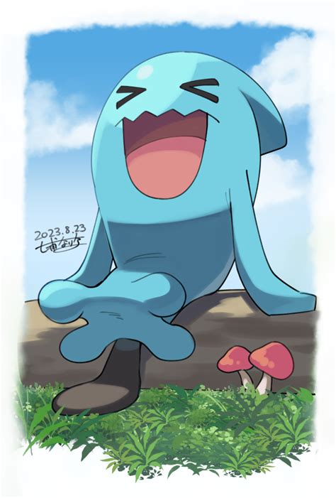 Wobbuffet Pokemon Drawn By Nanauranarina Danbooru