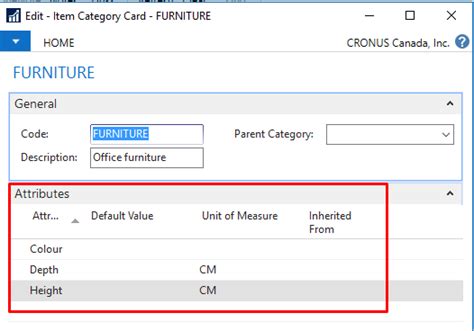 Using Item Attributes In Microsoft Dynamics Nav 2017 Archerpoint