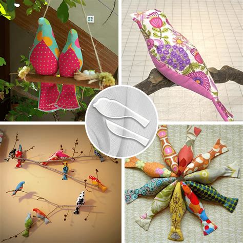 Fabric Bird Template With Instructions