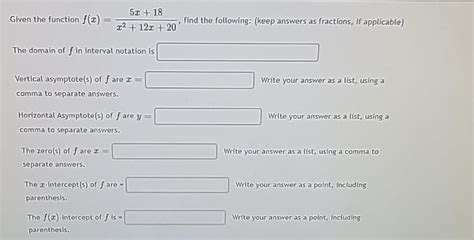 Solved The Domain Of F In Interval Notation IsVertical Chegg