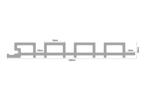 Composite Cladding Slatted Antique Bpm Supplies