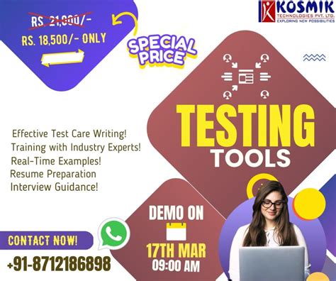 Kosmiktechnologies Pvt Ltd On Linkedin Seleniumtraining