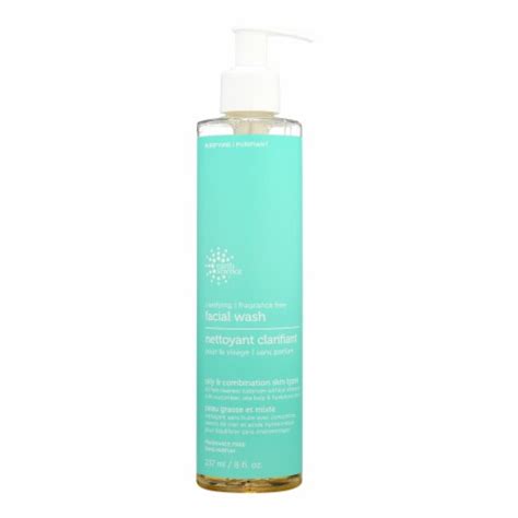 Earth Science Clarifying Facial Wash Fragrance Free 8 Fl Oz Case Of