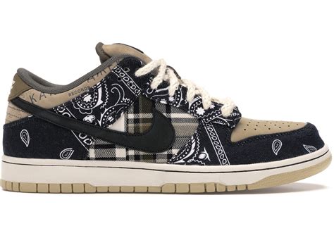 Nike Sb Dunk Low Travis Scott Regular Box Hombre Ct5053 001 Us