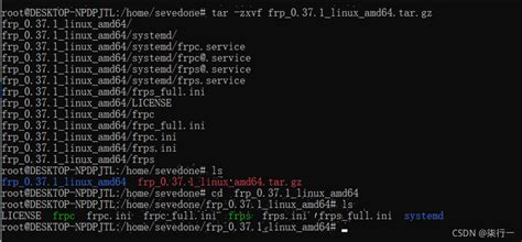 frp内网穿透原理及配置应用 frp原理 csdn博客