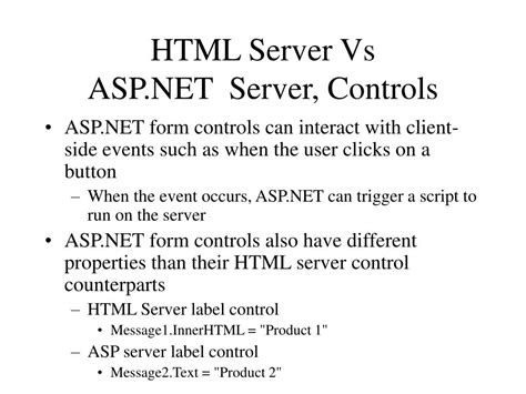 PPT Introduction To ASP NET PowerPoint Presentation Free Download ID 4775096