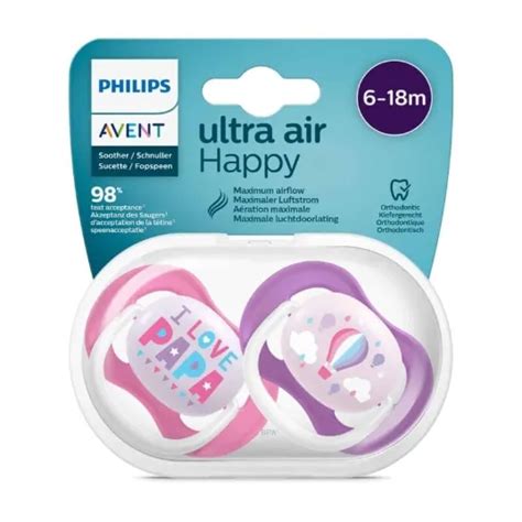 Phillips Avent Ultra Air Soother 0 6m Fed Is Best