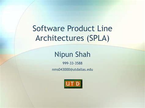 Ppt Software Product Line Architectures Spla Powerpoint Presentation Id5194215