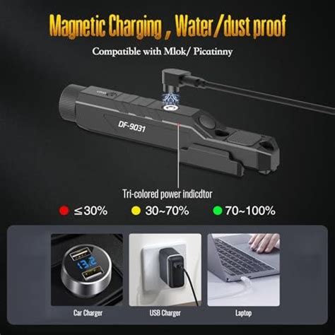 Defentac 1600 Lumens Green Laser Light Combo Compatible With M Lok