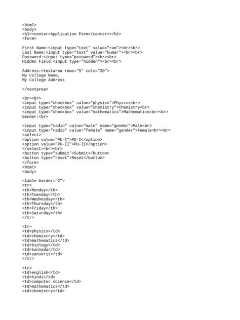 vinay html pdf