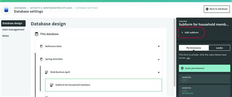 Copying A Subform To A New Form Activityinfo Information Management Software For Mande