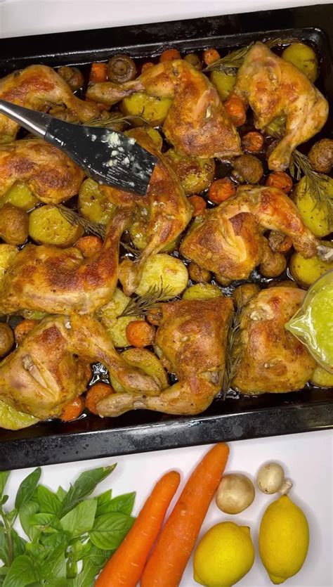 طريقة عمل صينية افخاذ الدجاج