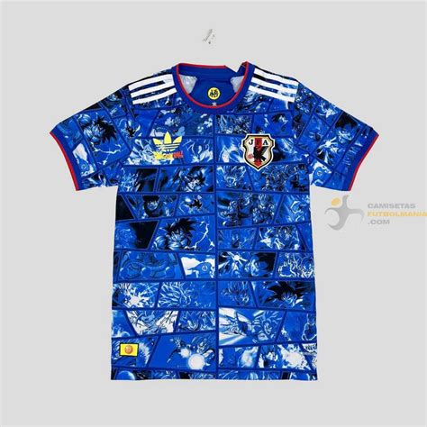Camiseta Japón Primera Equipación Especial Edición Conmemorativa Anime Blue