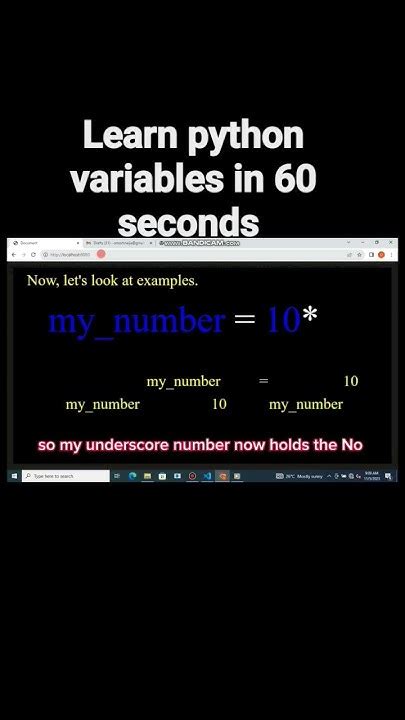 Python Variables Viral Pythonforbeginners Pythonprogramming Pythonvariables Youtubeshorts