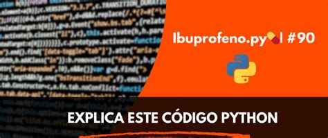 Ibuprofeno py 177 Explica este código Python DEV Community