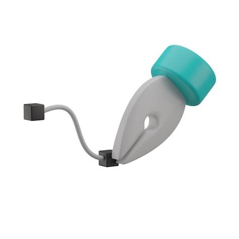 premium photo 3d pen tool illustration