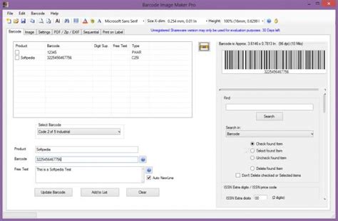 Barcode Image Maker Pro Download Free Windows Softpedia