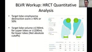 Bronchoscopic Lung Volume Reduction Blvr Part 2 Patient Selection