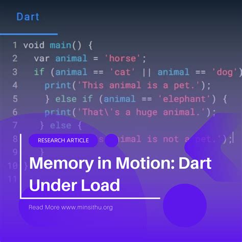 Memory In Motion Dart Under Load By Min Sithu Medium