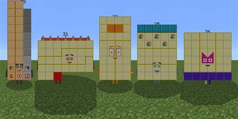 Numberblocks Minecraft Bedrock Addons Curseforge