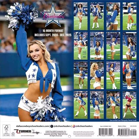 Dallas Cowboys Cheerleaders Calendar 2024
