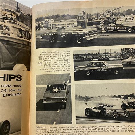 Sept 1966 Super Stock And Drag Magazine