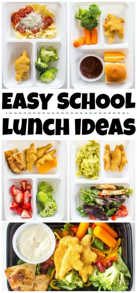 Simple School Lunch Ideas 30 School Lunch Ideas Ahead Of Thyme