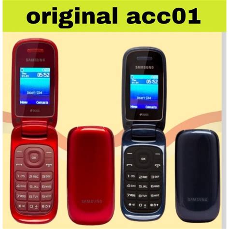 Jual Hp Samsung Flip Lipat Dua SIM Card Handphone Jadul Dua Kartu Gsm Baru Shopee Indonesia
