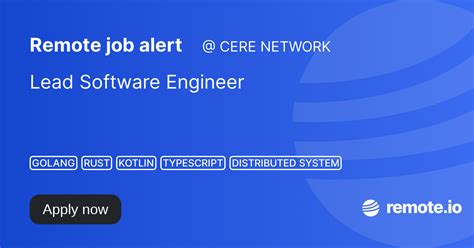lead software engineer
