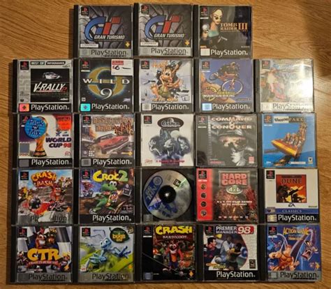 PS GAME BUNDLE Job Lot Of Crash Bandicoot Dune Hercules Theme Park Etc