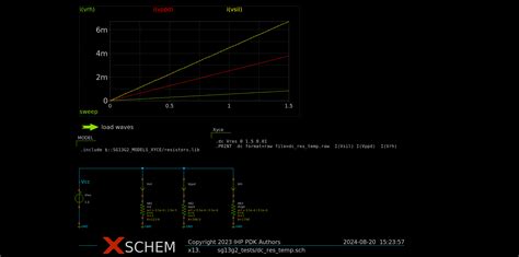 5 Simulation Using Xyce — Ihp 130nm Bicmos Open Source Pdk Documentation