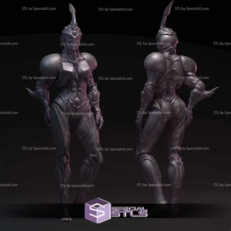 Guyver Girl Standing 3d Printer Files Specialstl