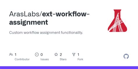 Github Araslabs Ext Workflow Assignment Custom Workflow Assignment Functionality