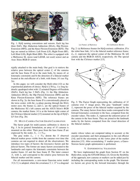 A Factor Graph Approach To Multi Camera Extrinsic Calibration On Legged Robots Deepai