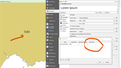 Labeling Substituting Label Using QGIS Geographic Information Systems Stack Exchange