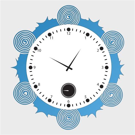 Premium Vector Clock Design
