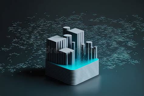 Big Data Abstract Concept With Data Clusters Collected By Server Digital Sorting And Management