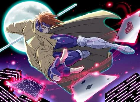 Gambit Gambit X Force Field Force Field Gambut Gambit Card Throw