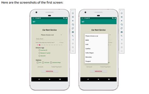 Solved Create An Android Application In Android Studio For A Chegg