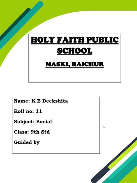 Assignment Main Page Design Pdf